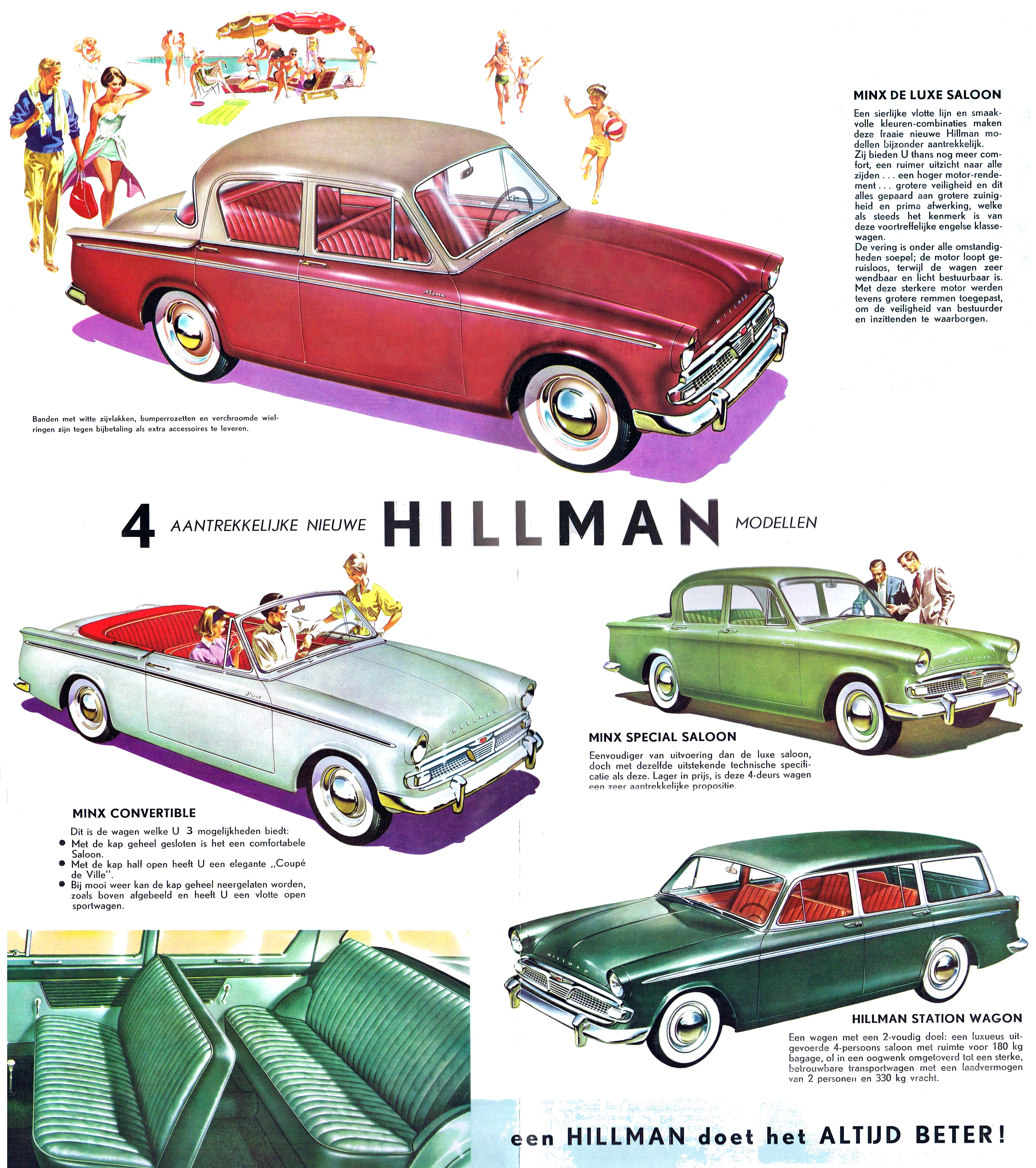 1960 Hillman Brochure 1960 Hillman Brochure